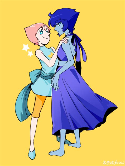 Two Cartoon Characters Are Hugging Each Other