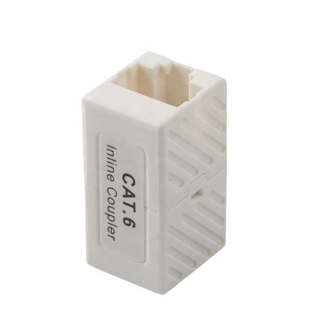 Cat5e Cat6 Utp Inline Coupler Unshield Keystone Jacks Manufacturer In China