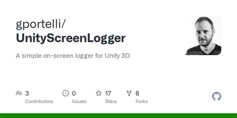 Github Gportelliunityscreenlogger A Simple On Screen Logger For Unity 3d