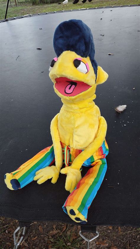 Wally Darling Welcome Home Puppetmuppet Etsy