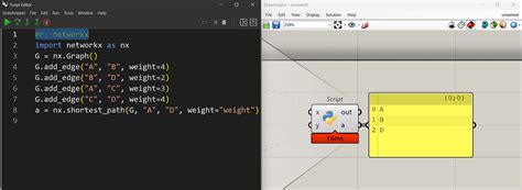 How To Use Networkx Library In Python Of Grasshopper Scripting