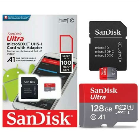 Jual Memory Card Sandisk 128gb Free Adaptormmc Microsd Class 10 Di Seller Toko Adaku Jual Memory Card Sandisk 128gb Free Adaptormmc Microsd Class 10 Di Seller Toko Adaku
