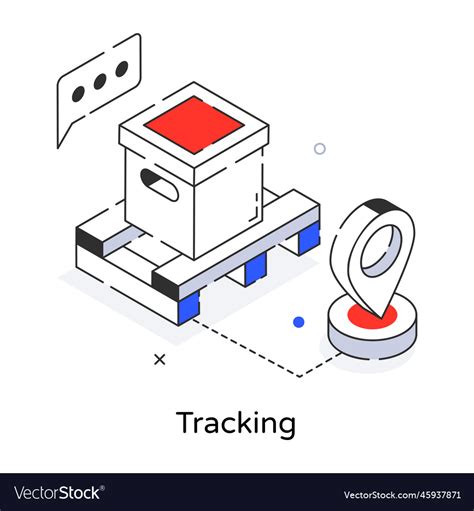 Tracking Royalty Free Vector Image VectorStock