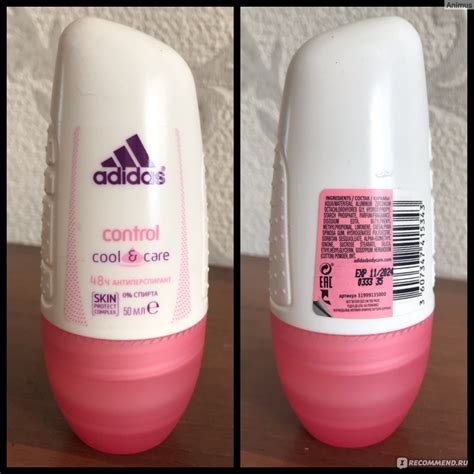 Дезодорант-антиперспирант Adidas Cool & Care Control - «Неудачный и ...