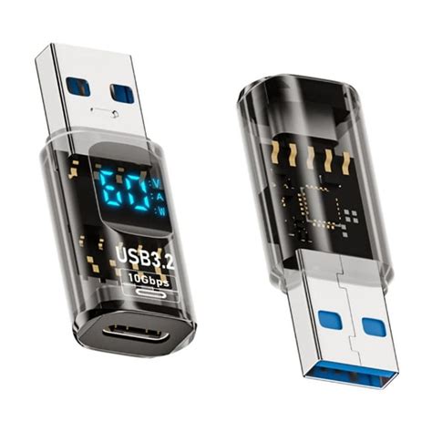 Hukai Highly Speed Usb C To Usb3 2 Adapter Usb C To Usb Adapter 10gbps Data Transfer 36w