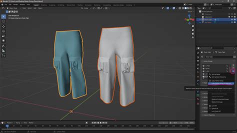 Transferring Vertex Groups From One Object To Another In Blender Jay