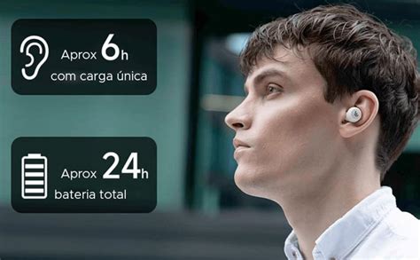 Fone De Ouvido Tws Bluetooth Edifier W T Preto Pequeno Amazon Com Br