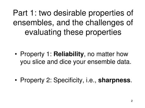 Ppt Common Verification Methods For Ensemble Forecasts And How To Apply Them Properly