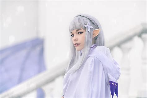 Cosplay Re Zero Emilia On Behance