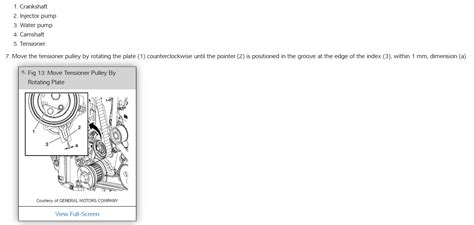 How To Remove And Replace The Timing Belt