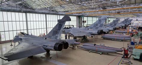 Metade Da Frota De 12 Caças Rafale é Entregue Na Croácia E Pedido Total