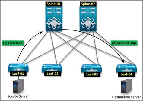 What Is Topology Spine And Leaf VXLAN BGP EVPN Fabric And How Does It Work DED