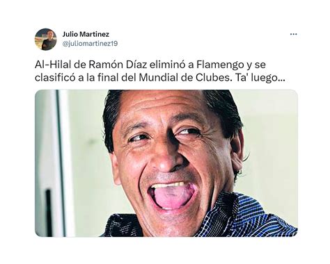 El Al Hilal Eliminó Del Mundial De Clubes Al Flamengo Y Estallaron Los Memes “ramón Díaz Master