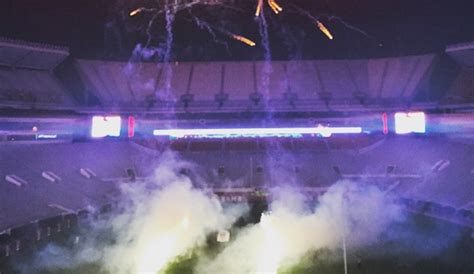 Sabans Daughter Rides Across Stadium In Rolls Royce For Epic Wedding