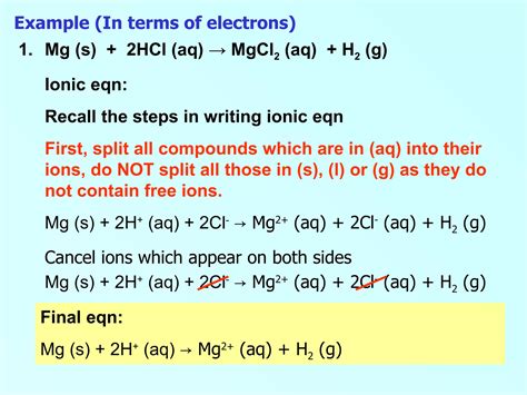 Redox Electron Transfer Ppt