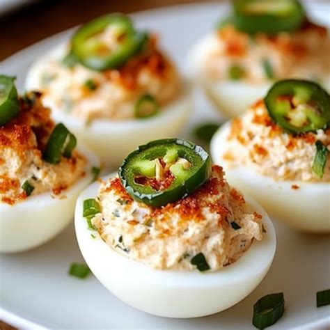 Jalape O Popper Deviled Eggs