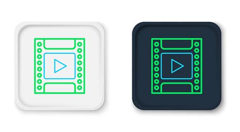 라인 카메라 빈티지 필름 롤 카트리지 아이콘 흰색 배경에 격리 35mm 필름 캐니스터 필름 스트립 사진 작가 장비 다채로운 개요