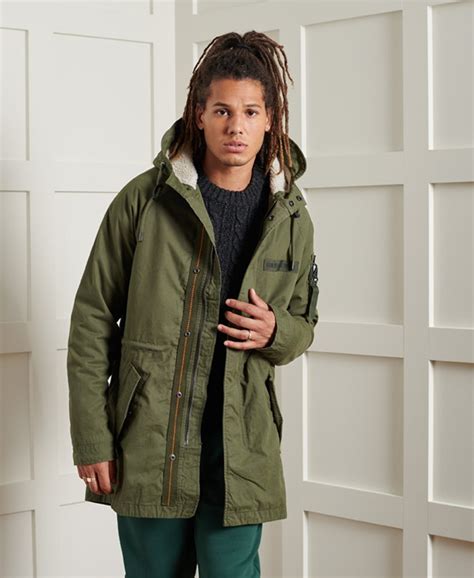 Superdry Winter Aviator Parka Jacket - Men's Mens Jackets