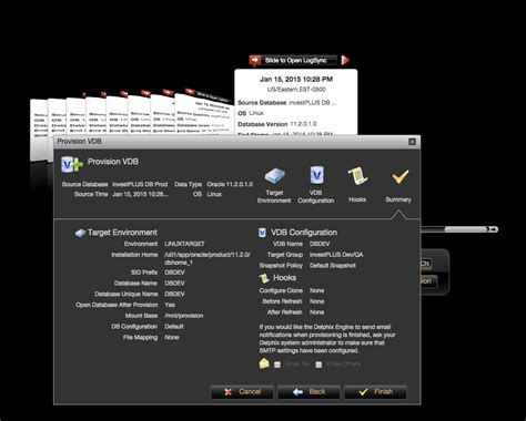 Deploying Application Express With Delphix Oracle Alchemist