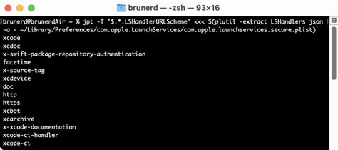 determining url scheme handlers in macos brunerd
