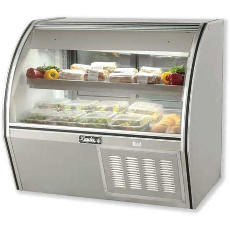 Leader Nrcd48 48 Refrigerated Curved Glass Counter Deli Case