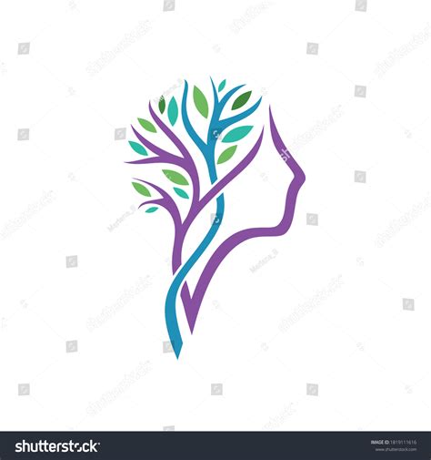 Face With Tree Logo Images Stock Photos Vectors Shutterstock