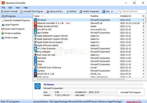 Free Software To Bulk Uninstall Programs And Microsoft Store Apps From Windows