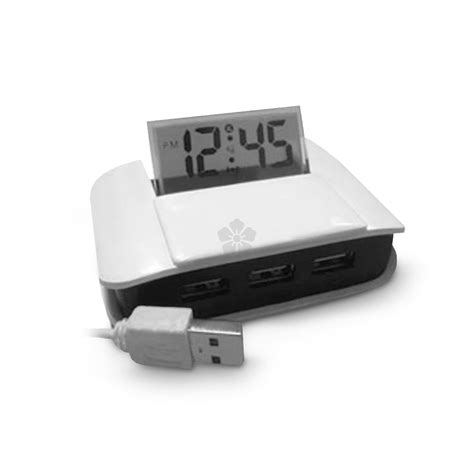 Promotional Usb Hub Clock Personalised By Mojo Promotions Promotional Usb Hub Clock Personalised By Mojo Promotions