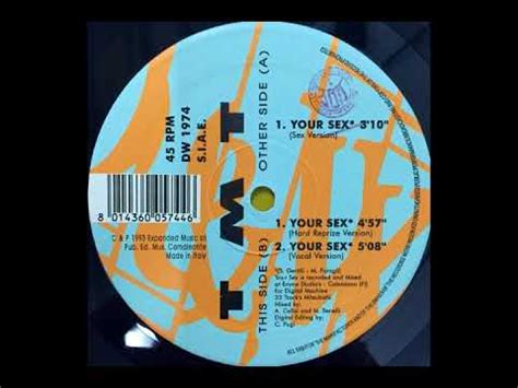 TMT Your Sex Vinyl Discogs