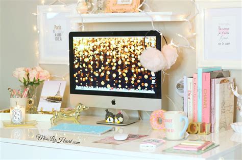 Miss Liz Heart Updated Desk Tour Video