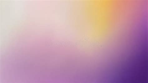 Colorful Gradient Background With Soft Yellow Pnk Purple And Violet Tones Stock Illustration