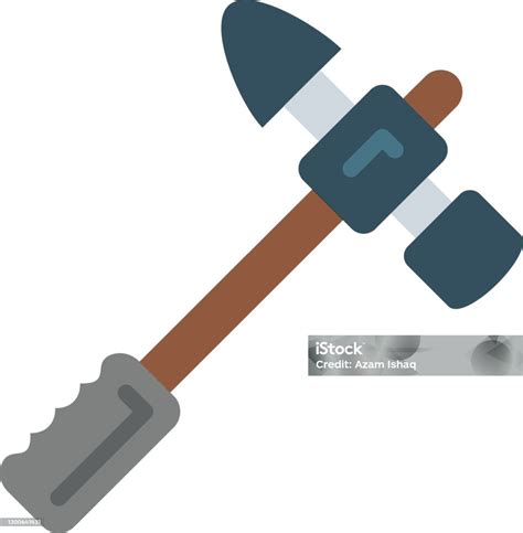 용접기 해머 개념 용접 슬래그 제거벡터 컬러 아이콘 디자인 아크 용접 장비 및 흰색 배경에 금속 작업 기호 건설 및 산업 제조 기호 강철에 대한 스톡 벡터 아트 및 기타