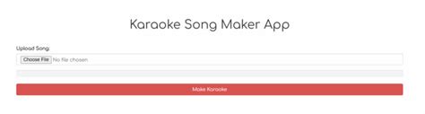 Node Js Express FFMPEG Project To Convert MP3 Song To Karaoke Full Web