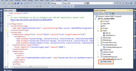 Panduan Pemula Aspnet Visual Basic Tutorial Koneksi Database Sql