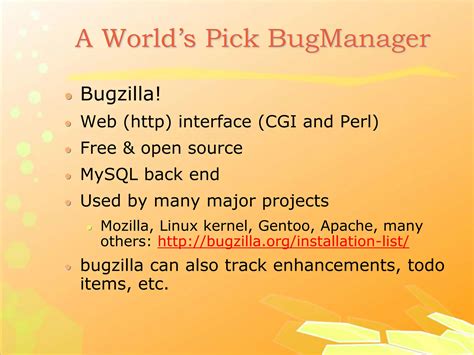 Introduction To Bug And Bugzilla Pptx
