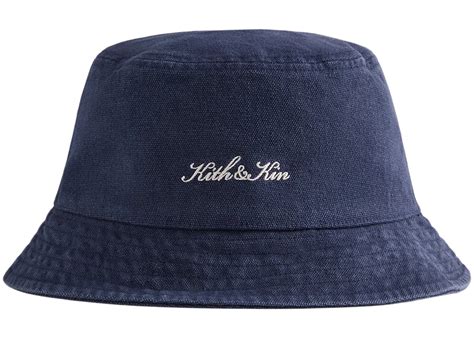 Kith Classic Bucket Hat Nocturnal Mens Fw22 Us