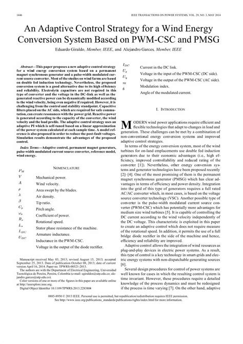 Pdf Adaptive Control Pmsg Dokumen Tips