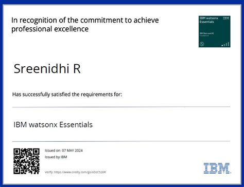 Sreenidhi Rajakrishnan On Linkedin Genai Ibm Watsonx Genai