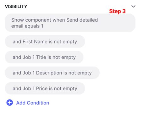 Create A Button That Will Clear All Visibility Conditions Feature