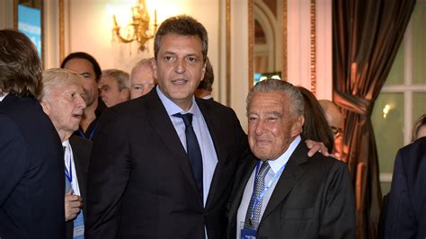 Apoyo De Grandes Empresarios A Sergio Massa “necesitamos Un Líder
