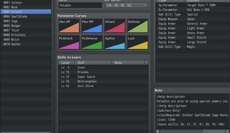 Rmmv Subclass Set Rpg Maker Forums