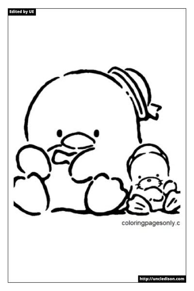 턱시도샘 색칠공부 산리오 무료도안 47장 네이버 블로그