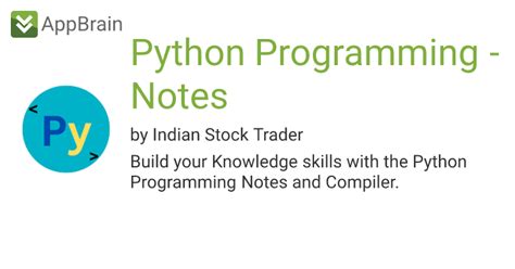 Python Programming Notes For Android Free App Download