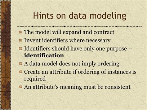 Data Modeling Man Is A Knot A Web A Mesh Into Which Relationships Are