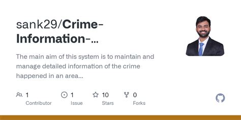 GitHub Sank29 Crime Information Management System The Main Aim Of