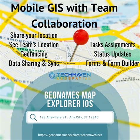 Tech Maven Geospatial On Linkedin Mobile Gis With Team Collaboration
