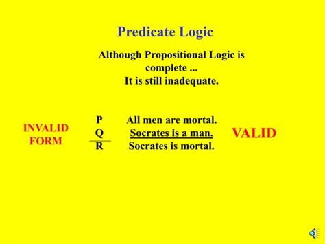 Predicate Logic In Artificial Intelligence PPT Programming Languages Computing