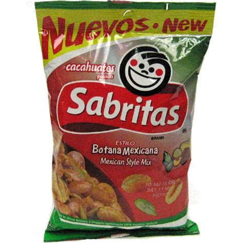 Sabritas Mexican Style Peanuts Botana Mexicana Corked Bixby