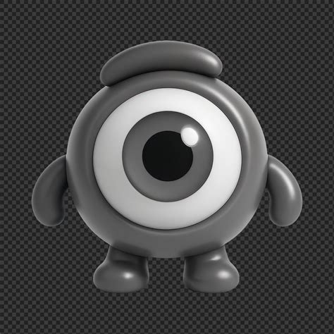Png Cute Cyclops Cartoon Character Free Png Rawpixel