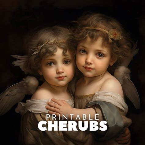 Angels And Cherubs Etsy